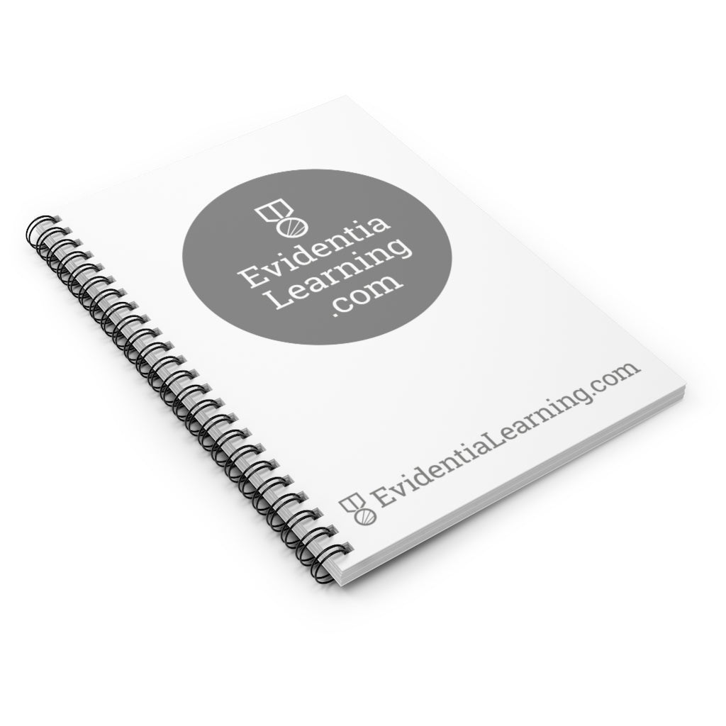 Spiral Notebook - Ruled Line – Evidentia Learning